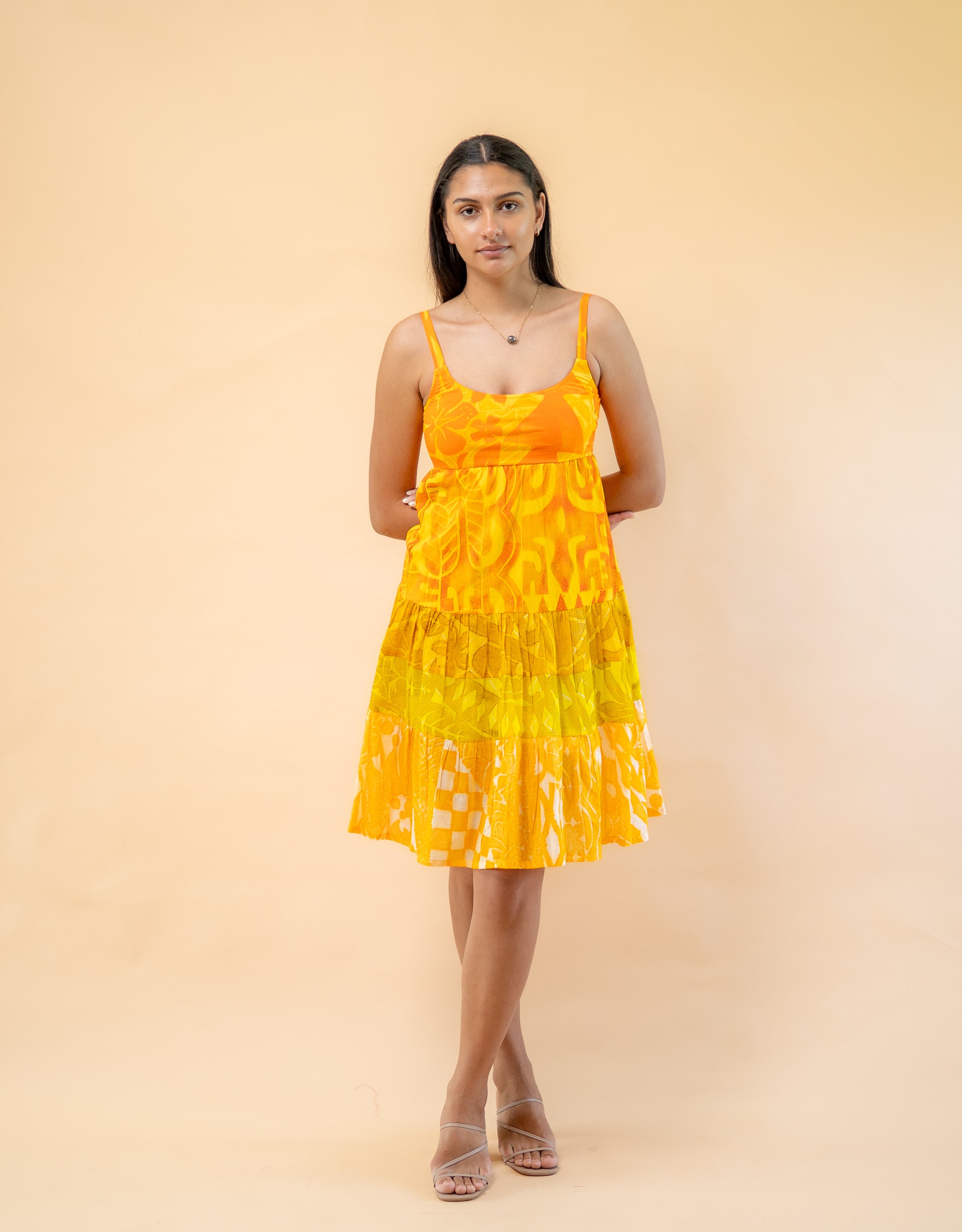 Maine Mini Dress - Saffron – Tav Ltd