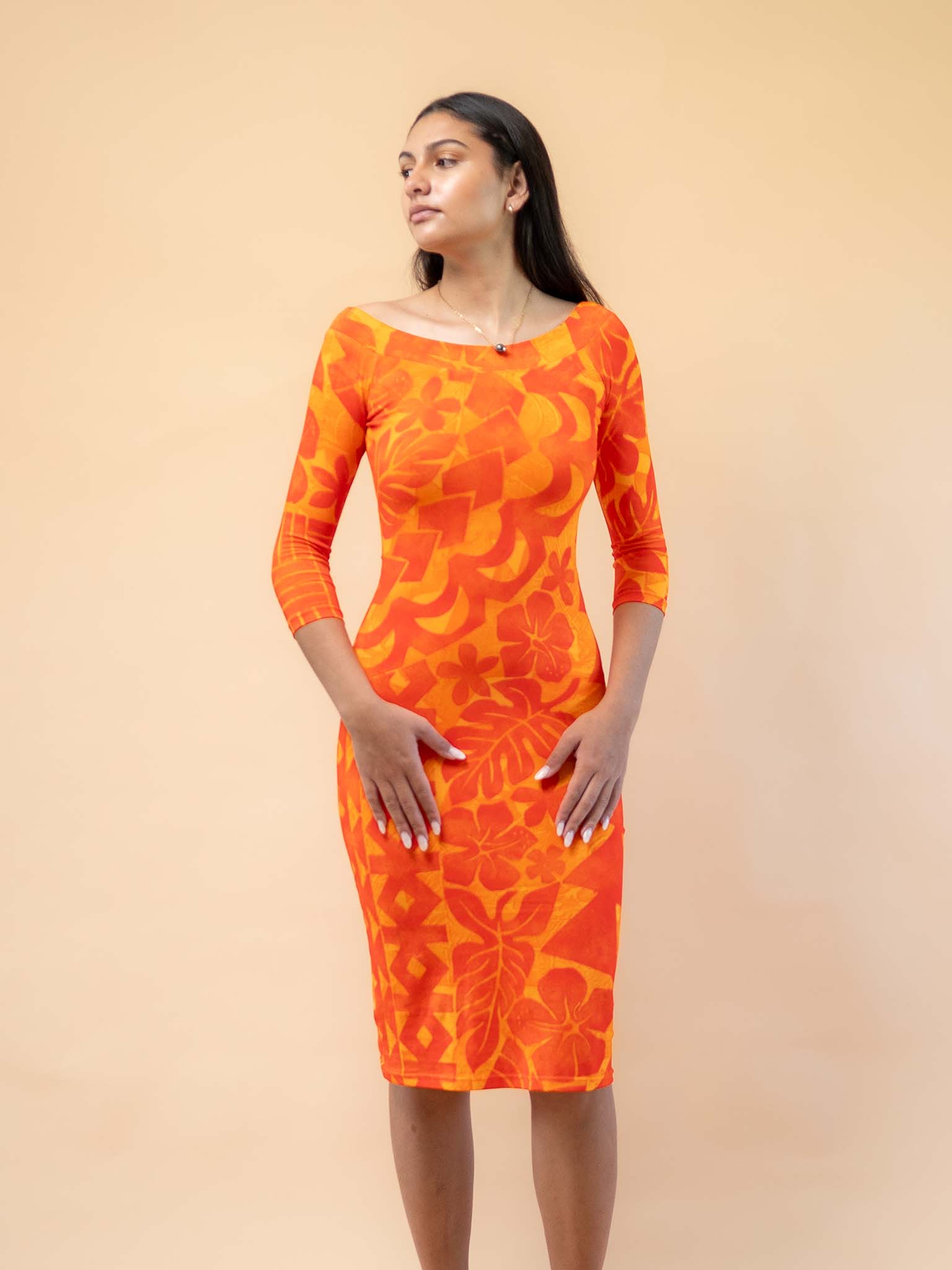 Lydia Dress - Tangerine – Tav