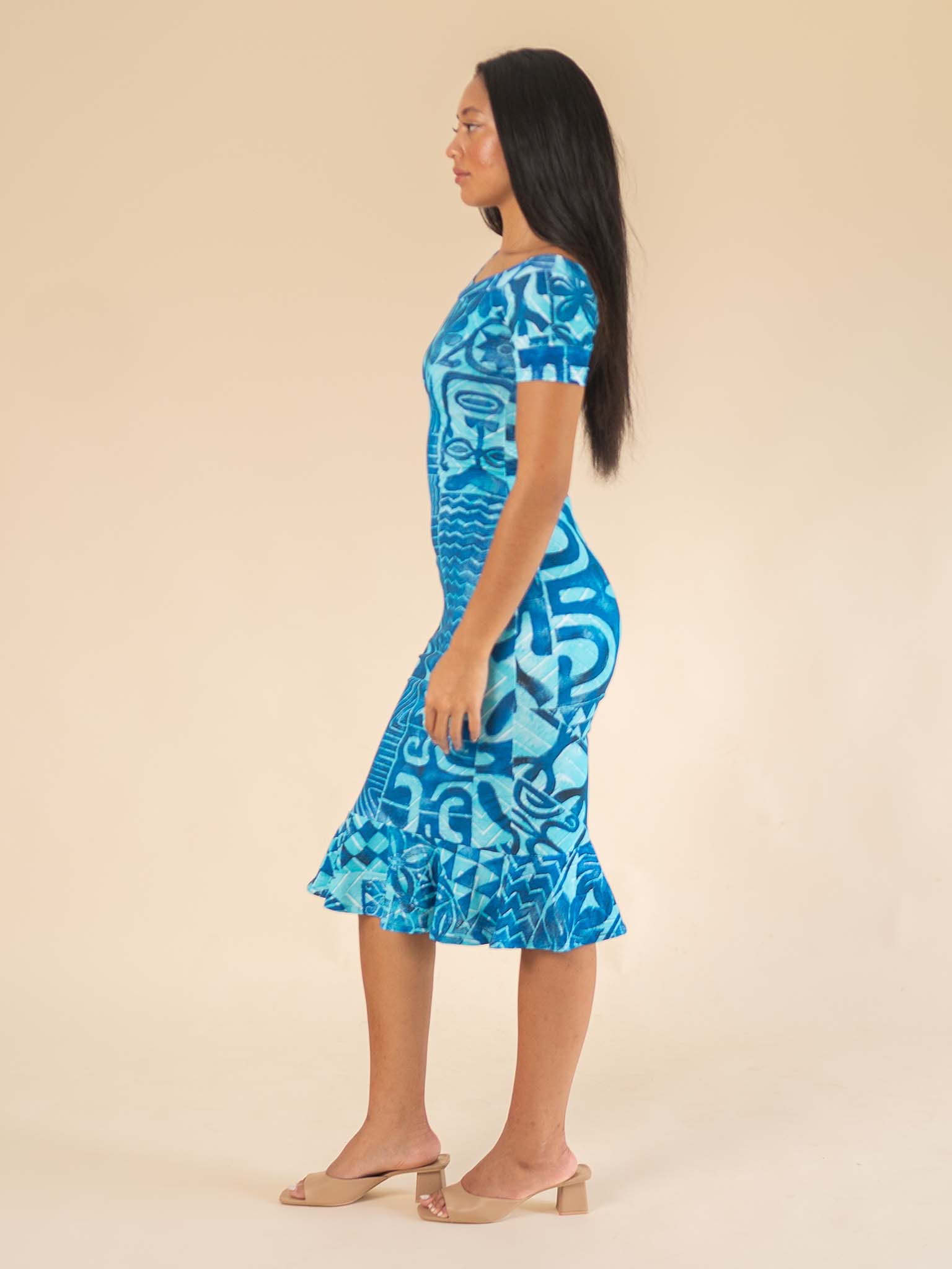 Ana Dress - Ocean – Tav Ltd