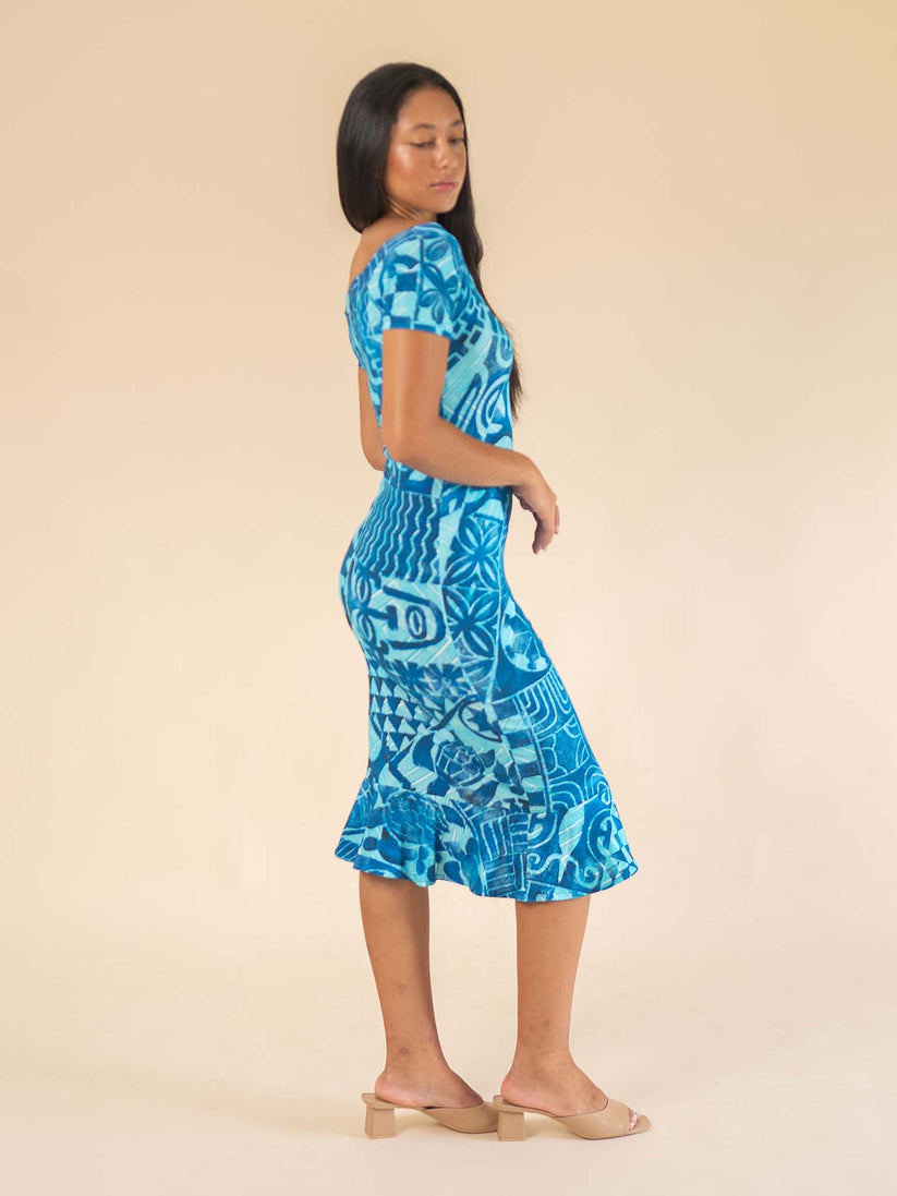 Ana Dress - Ocean – Tav